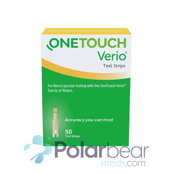 Buy OneTouch Verio Test Strips Online from Polar Bear Meds